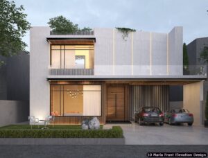 50 Stunning Front Elevation Designs for a 10 Marla House