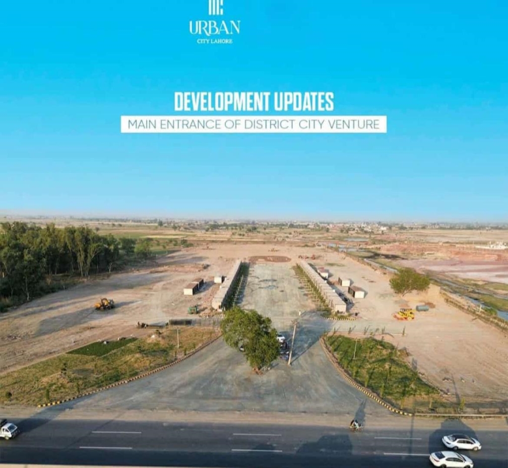Latest Development Updates for City Venture Block, Urban City Lahore