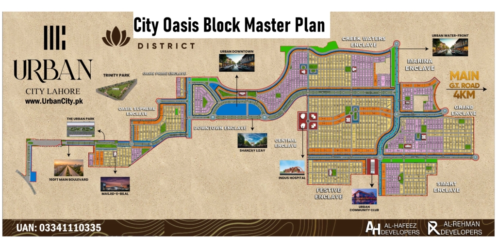 City Oasis District Block: A Tranquil Haven in Urban City Lahore