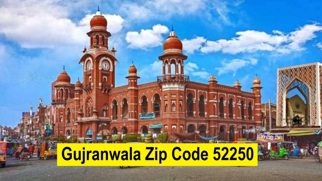 Gujranwala Postal (Zip) Code - Complete Area Wise List
