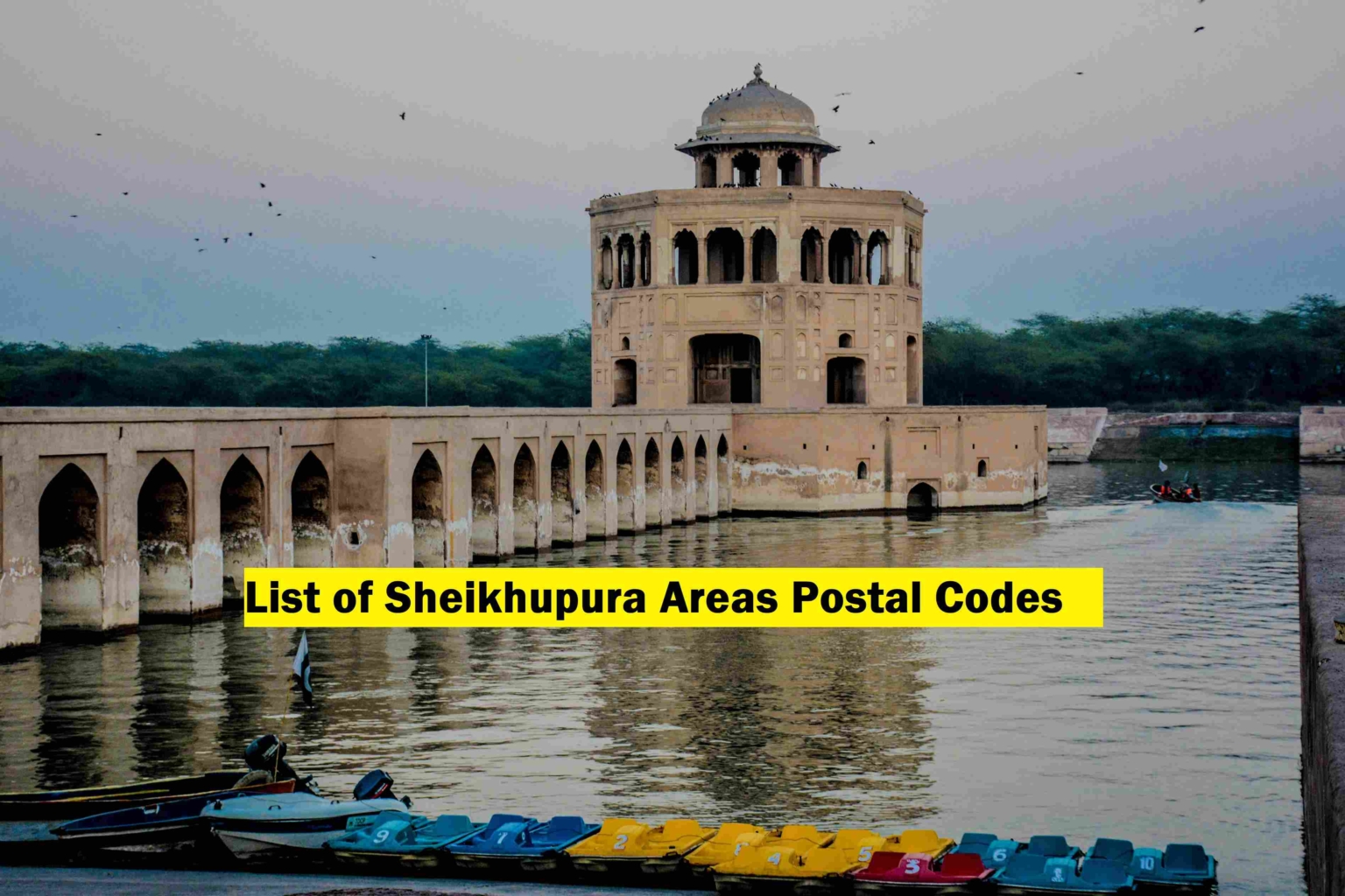 Sheikhupura Postal & ZIP Codes – A Complete Guide - Urban City Lahore